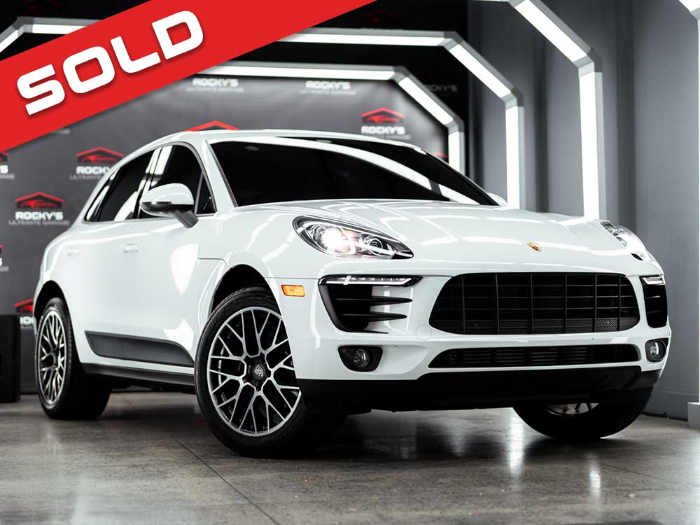 2017 Porsche Macan – Rocky's Ultimate Garage | Car Detailing, Paint ...